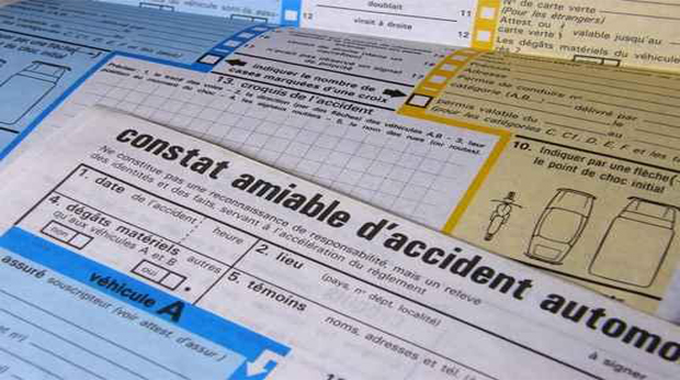 Assurance auto : Remplir un constat amiable